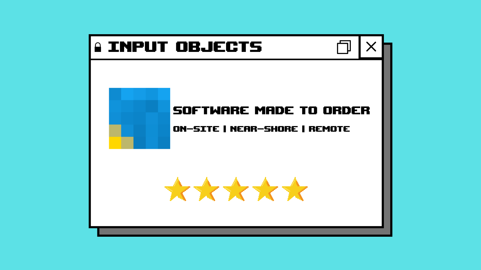 Solving Business Problems With Software Input Objects